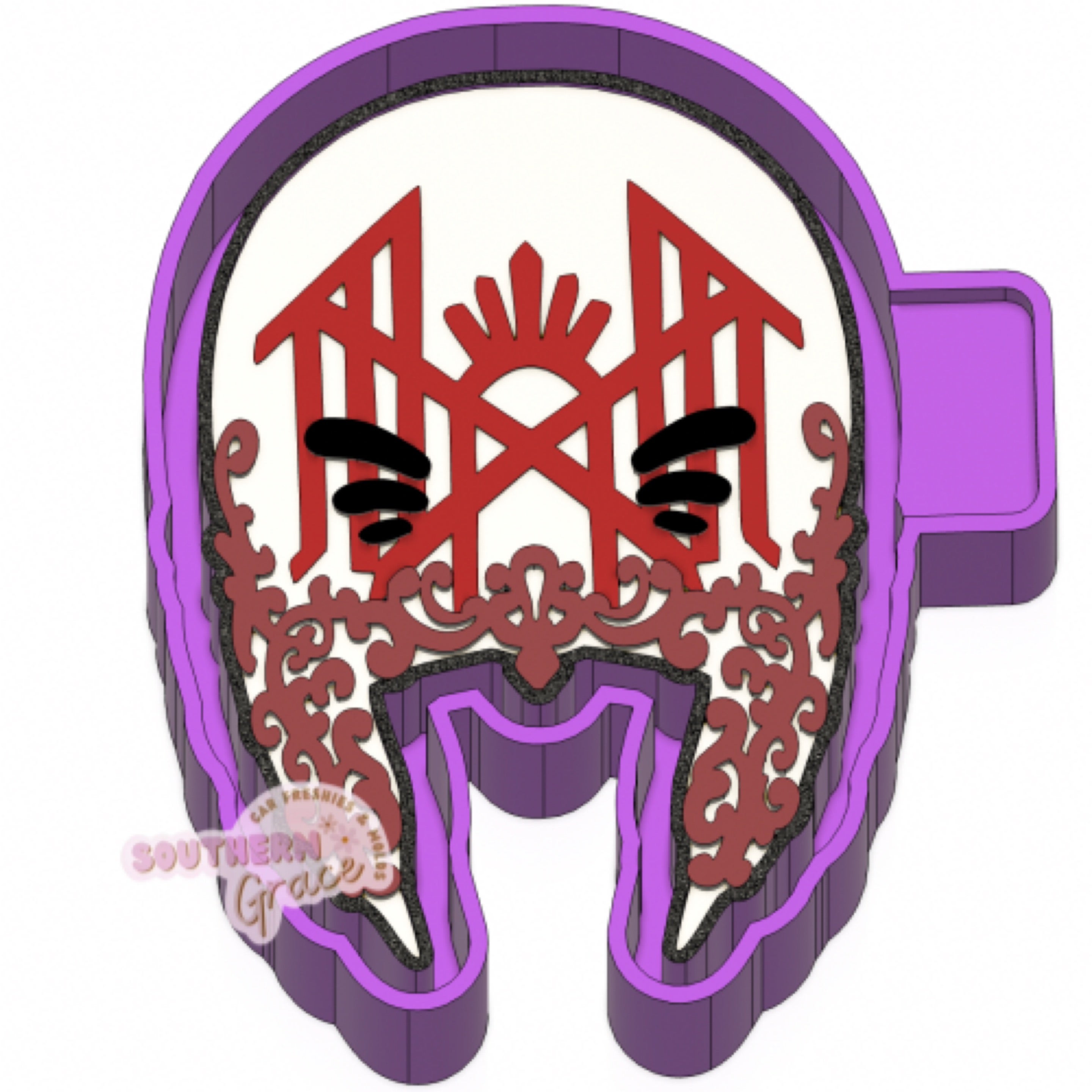 Sleep Token Vessel Mask Freshie Mold | Southern Grace Scents Freshies ...