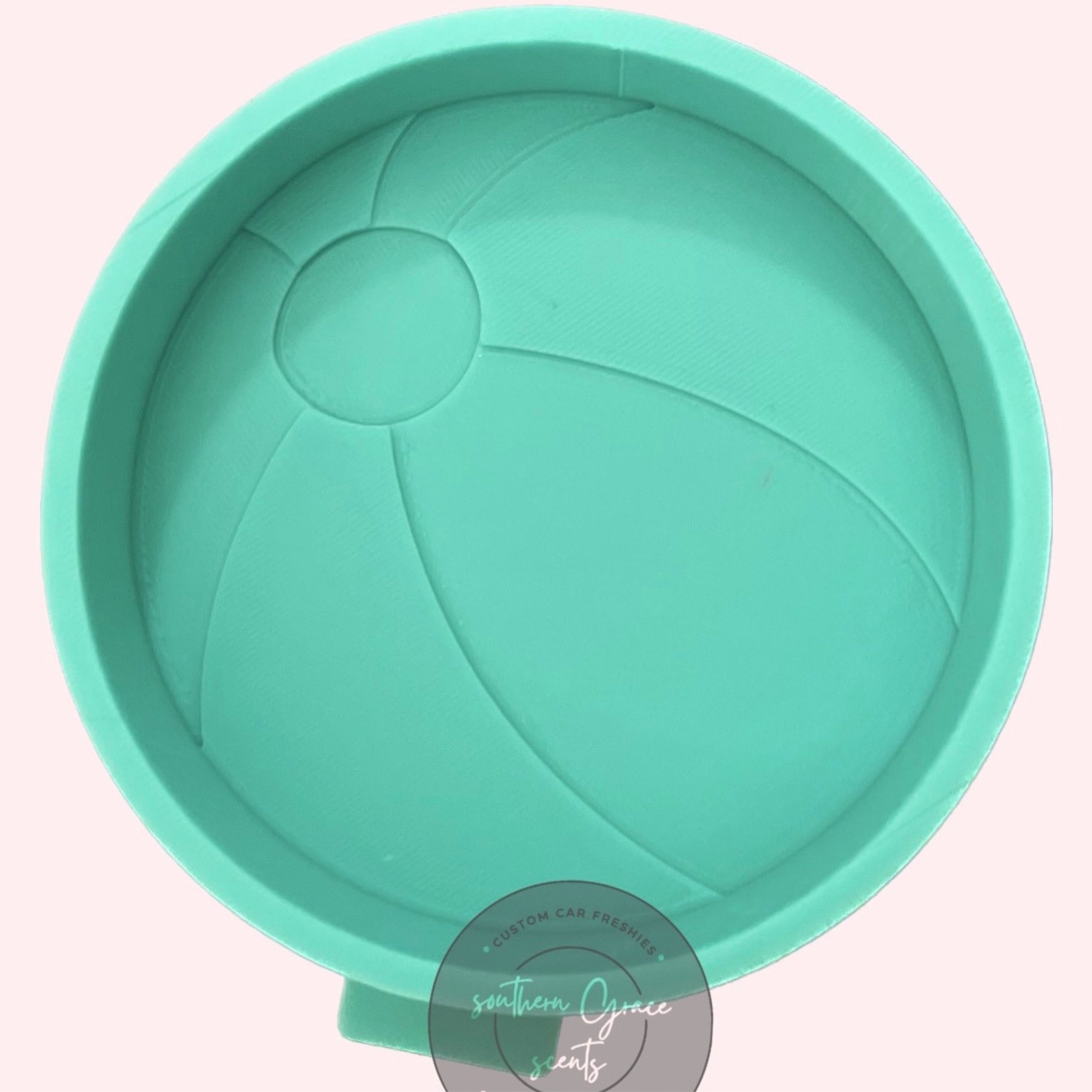 Plain Beach Ball Freshie Mold Southern Grace Scents Freshies And Molds