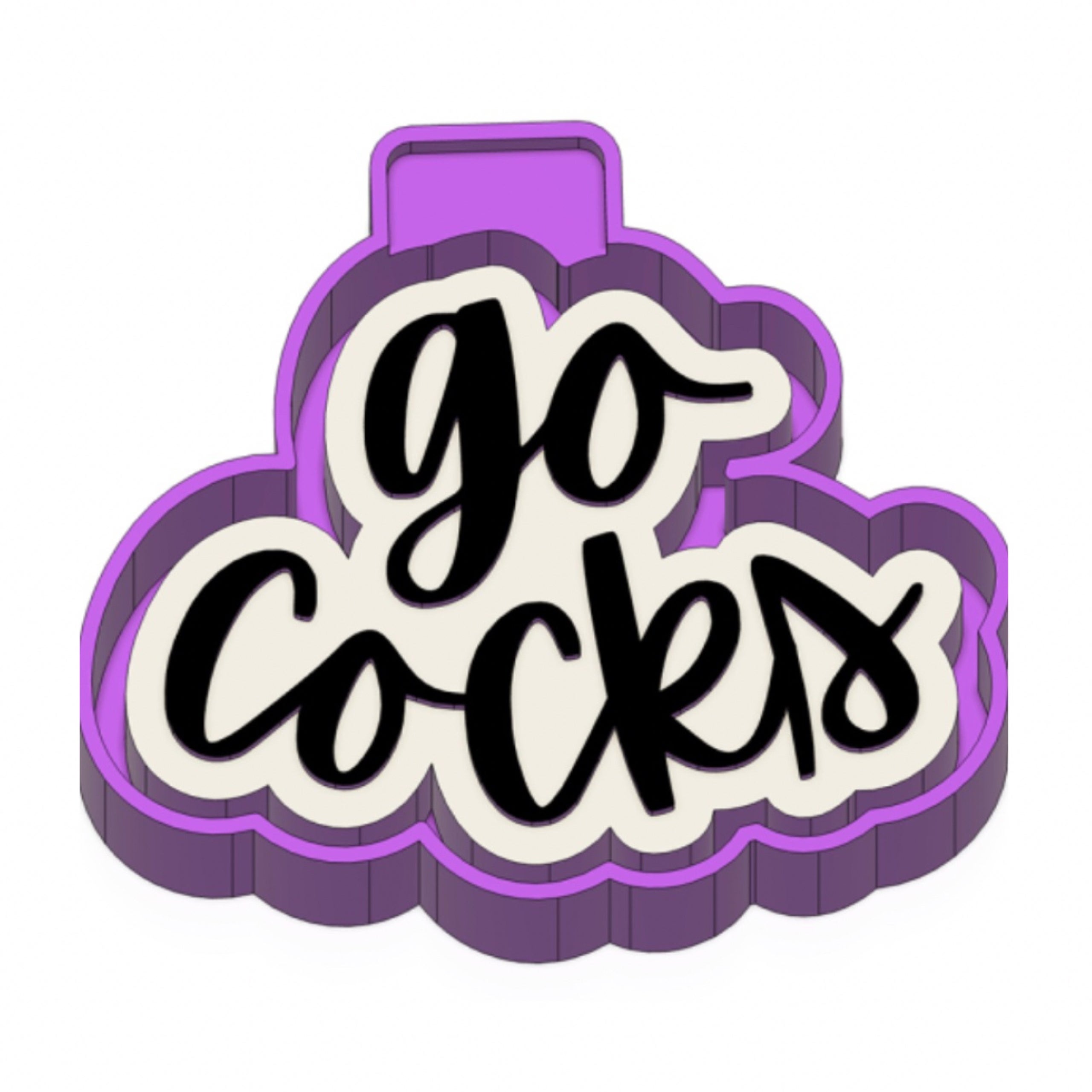 Go Cocks Freshie Mold Southern Grace Scents Freshies And Molds