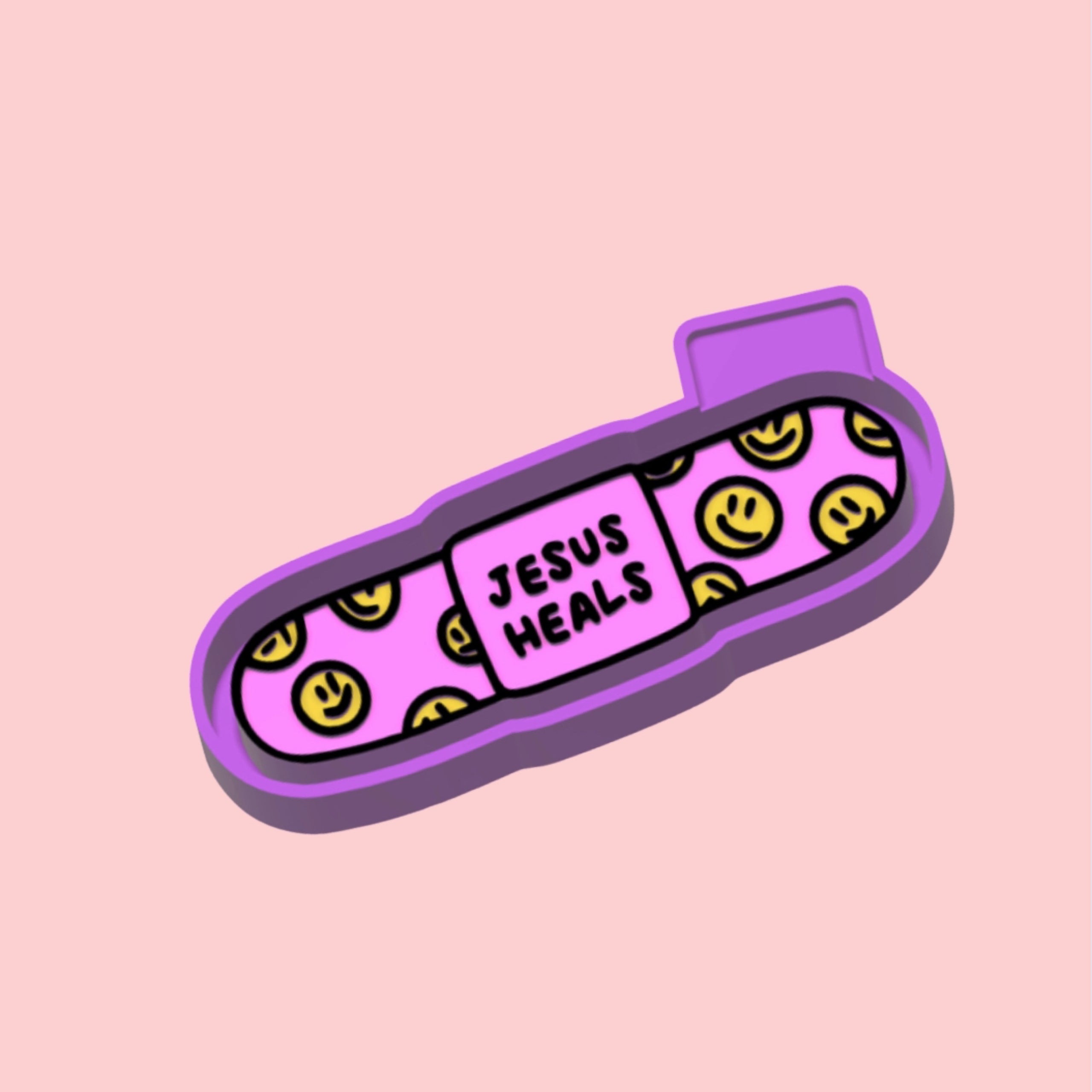 Jesus Heals Band Aid Freshie Mold | Southern Grace Scents Freshies and ...