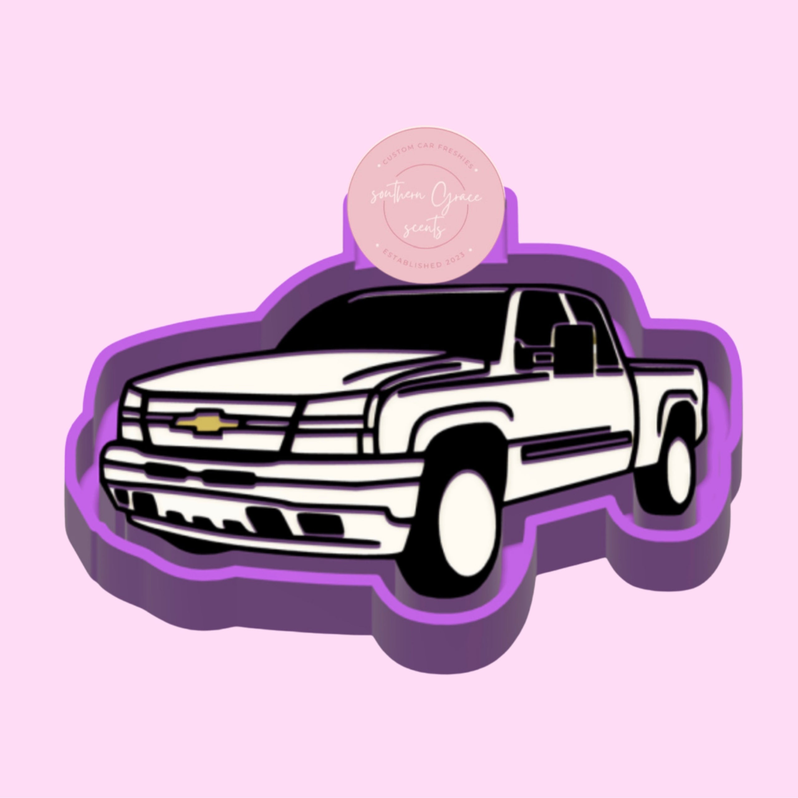 Chevy Silverado Truck Freshie Mold Southern Grace Scents Freshies And